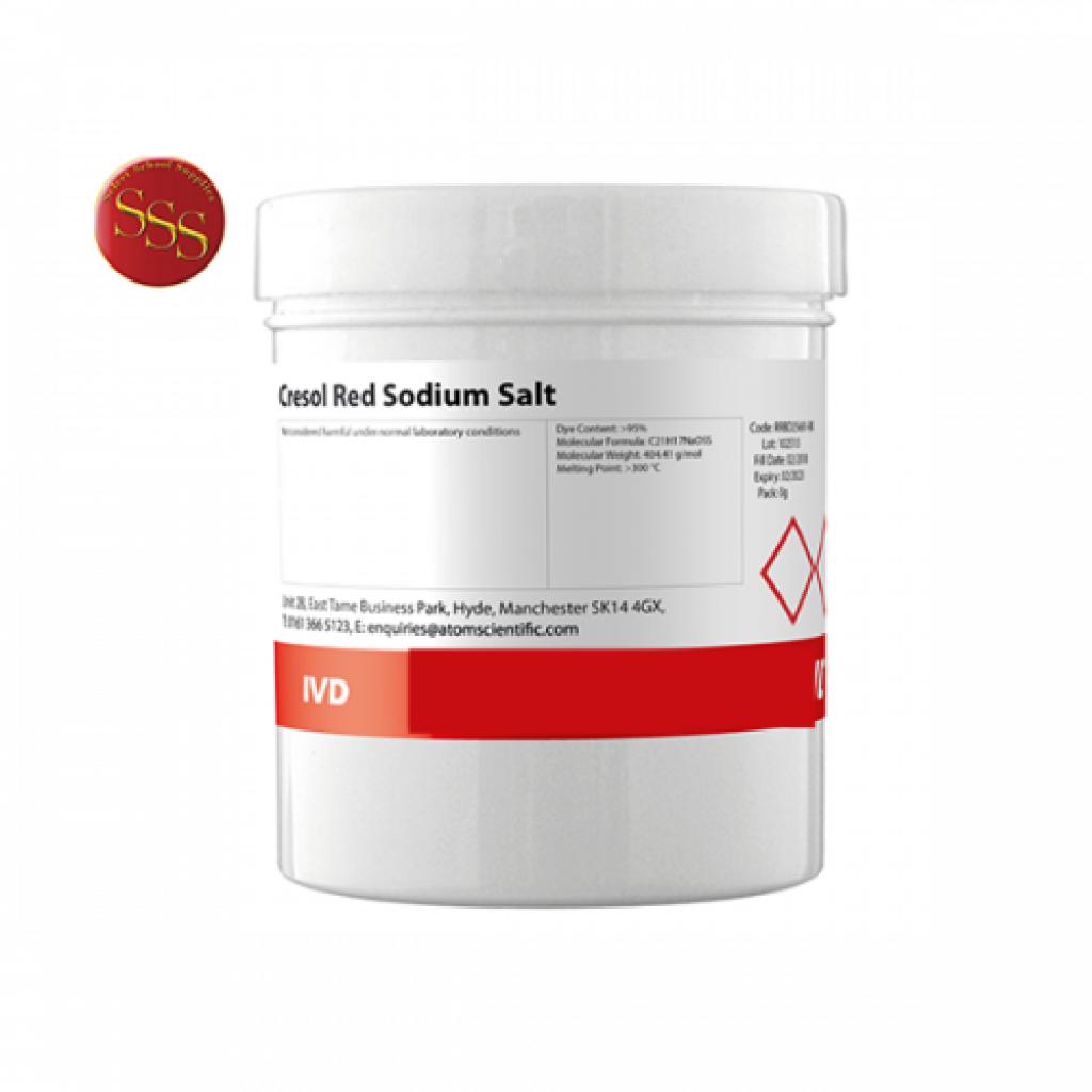 CRESOL RED INDICATOR W/S 5g