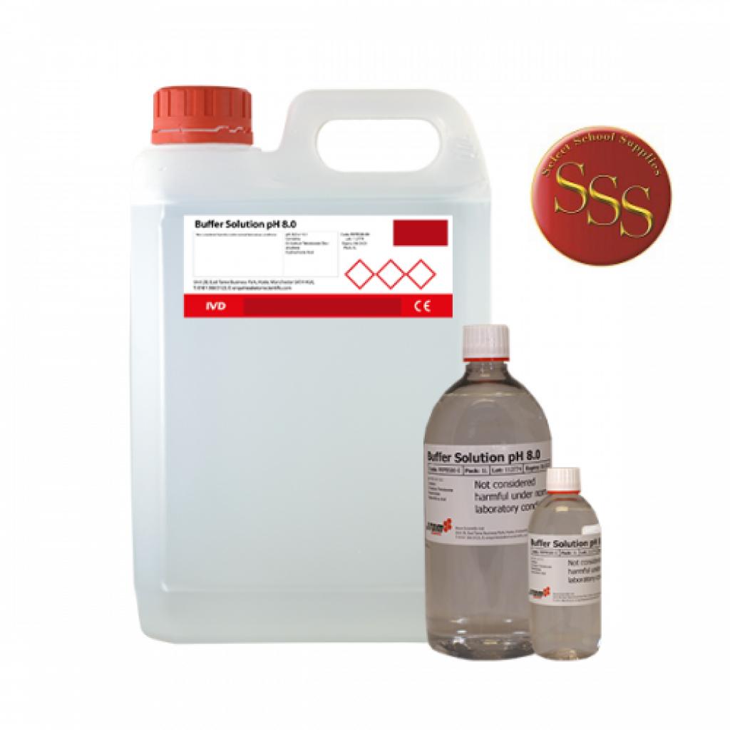 BUFFER SOLUTION BORATE PH8 500ml