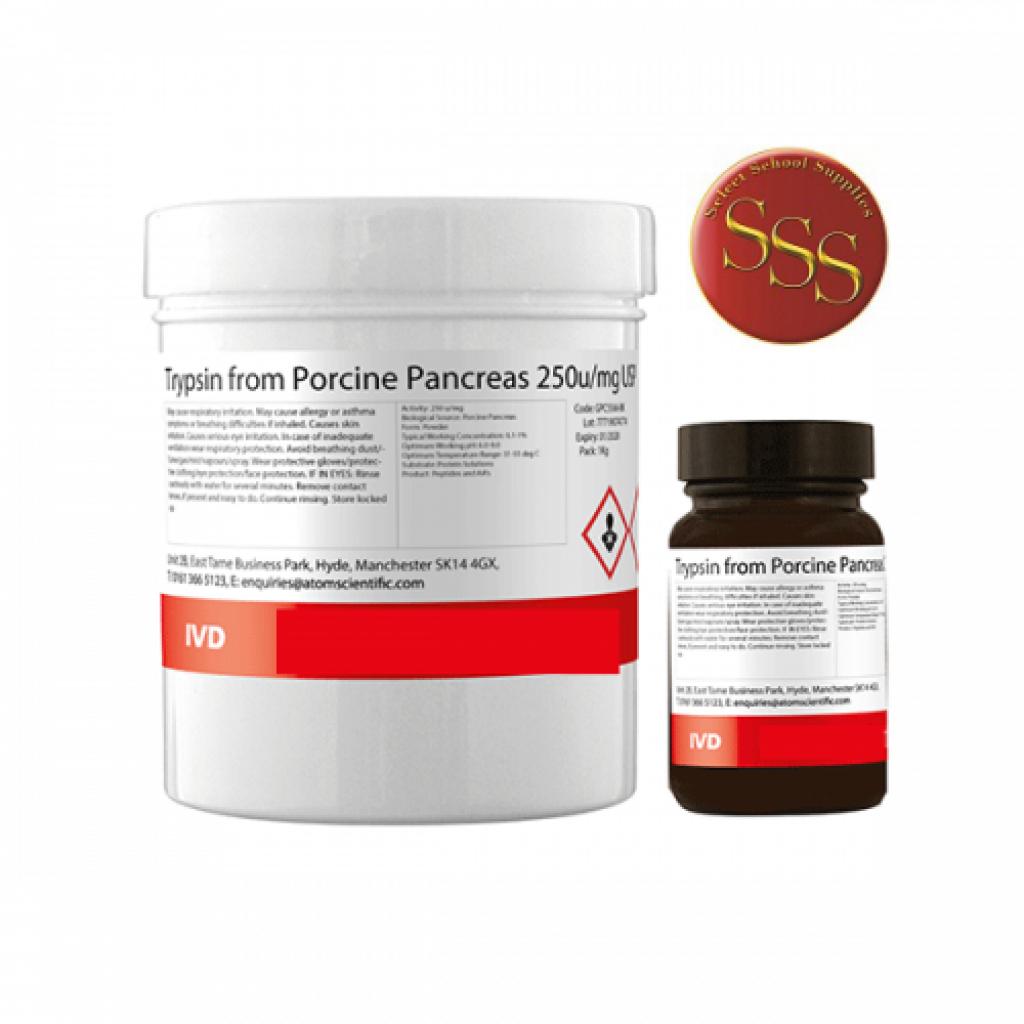 TRYPSIN FROM PORCINE PANCREAS 10g