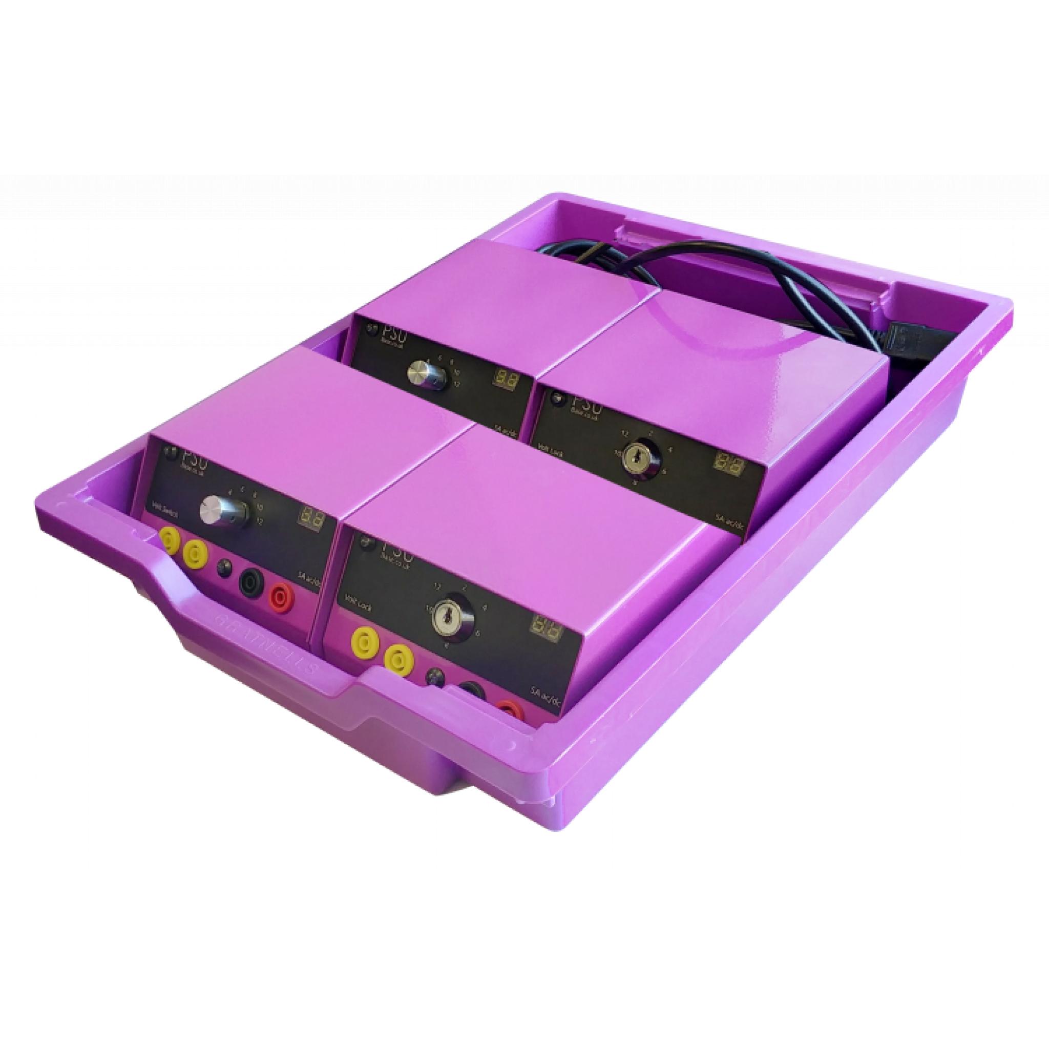 PSU Volt E-M Westminster Power Supply SET OF 4 IN GRATNELLS TRAY