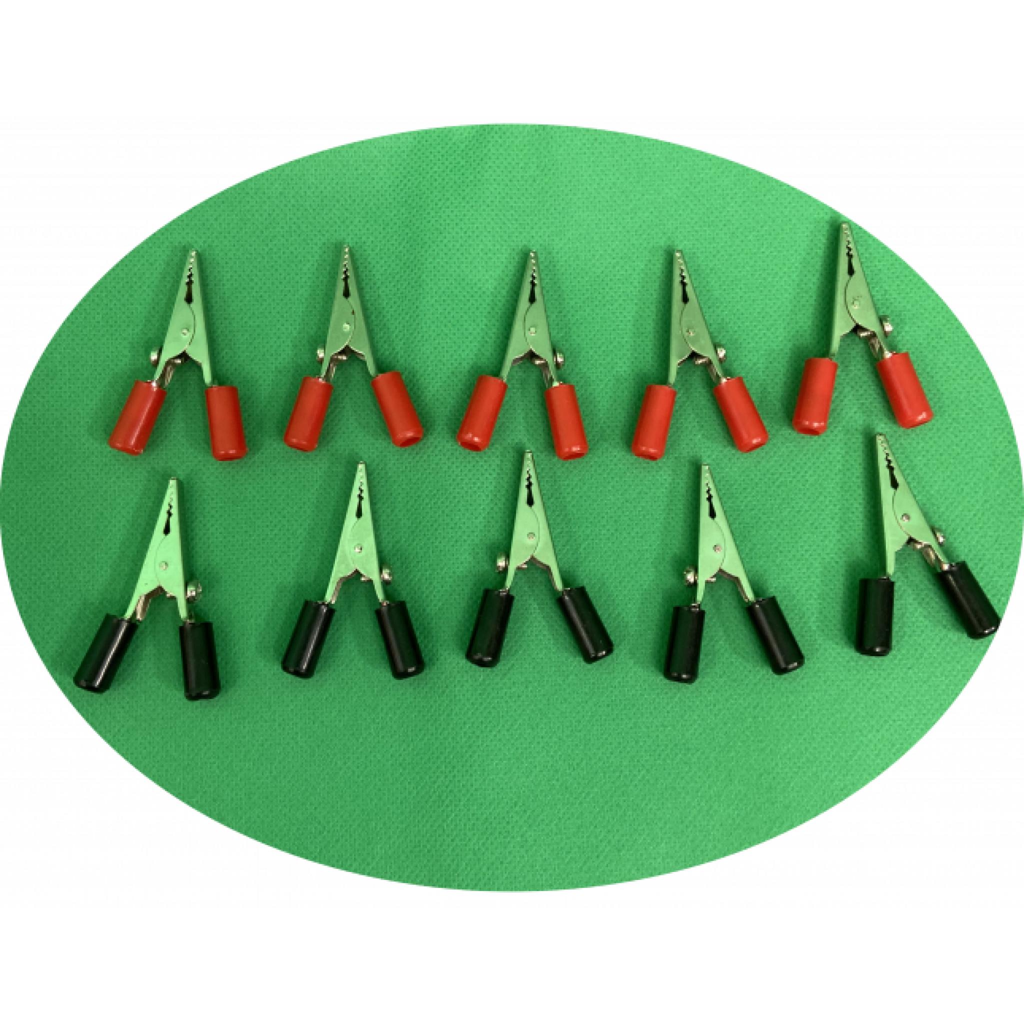 Crocodile clips pk10