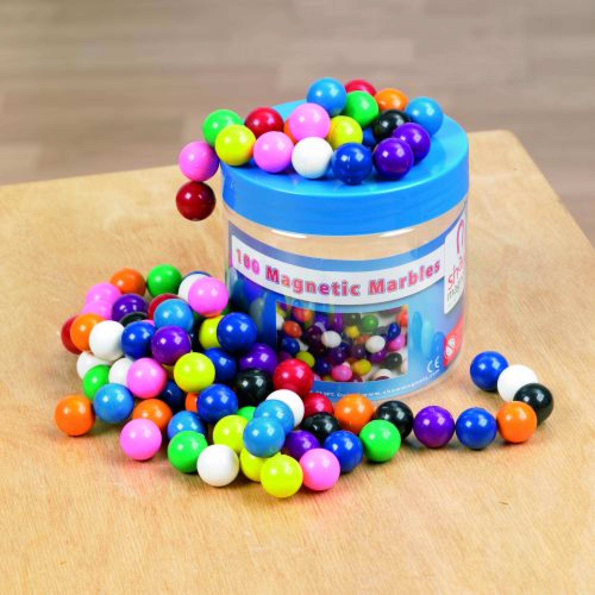 Magnetic Marbles Tub - Pk100