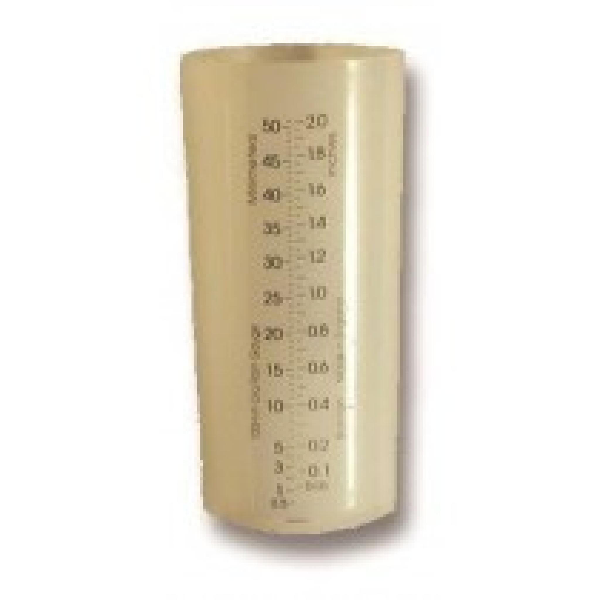 Plastic Rain Gauge Spare 100mm jar