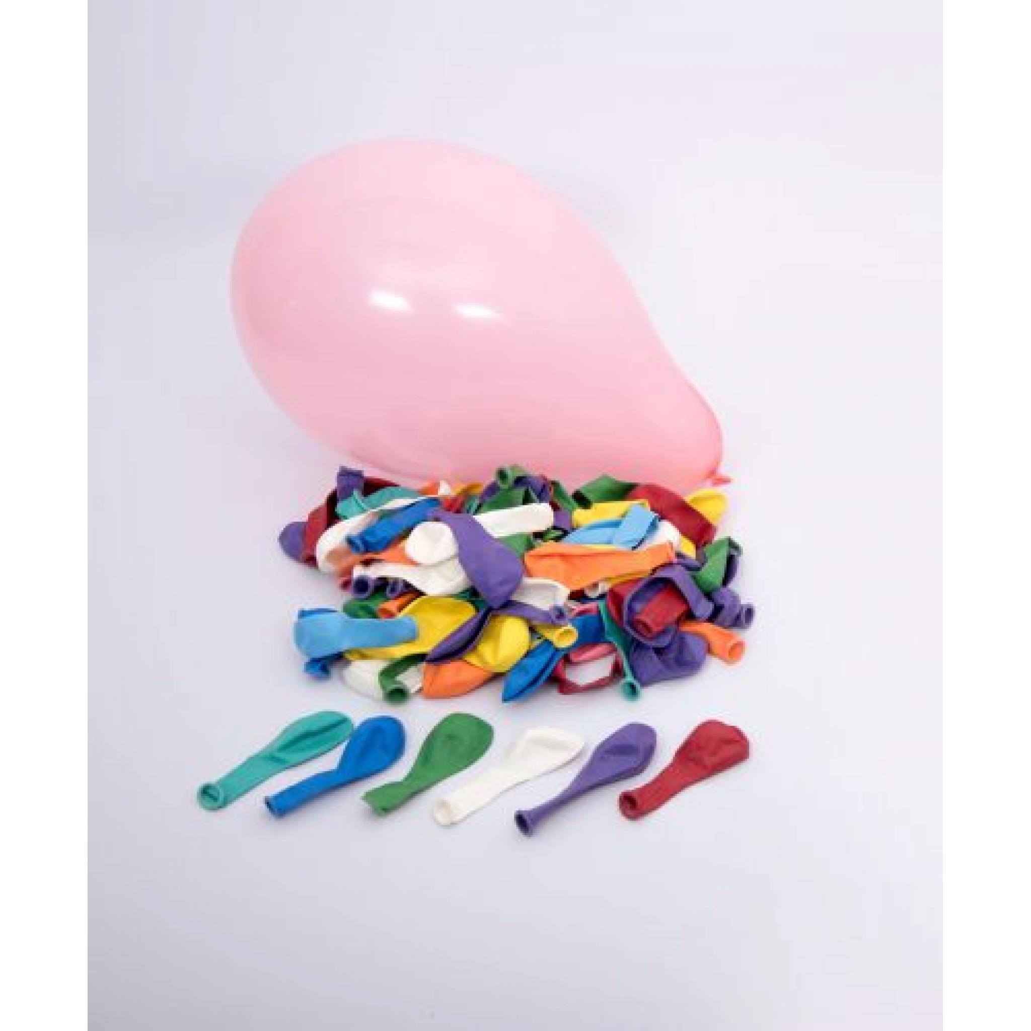 175mm Round Balloons - Pk100