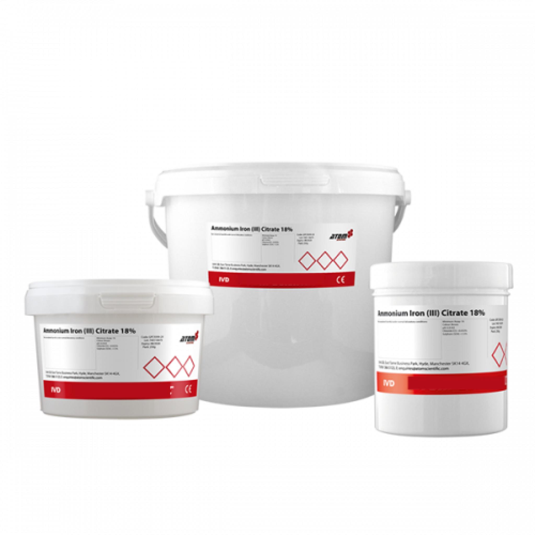 Ammonium Iron (III) Citrate 18% 100g