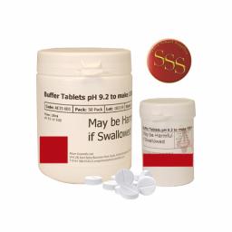 Buffer Tablets pH 9.2 to make 100ml pk50