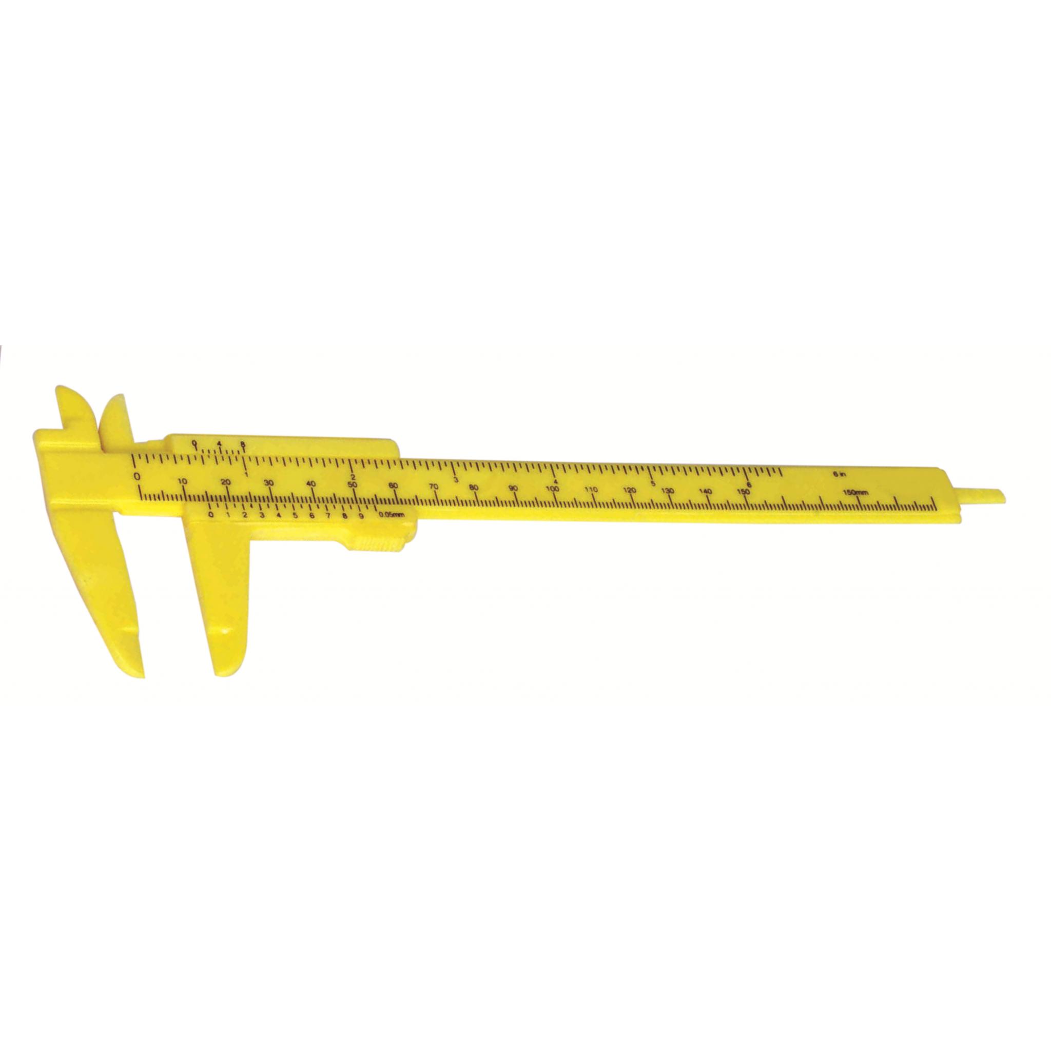 VERNIER CALIPER, SLIDING, PLASTIC