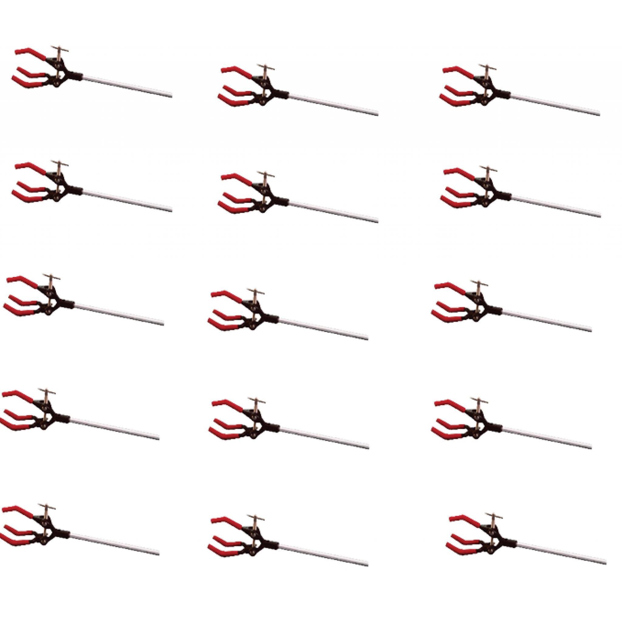 Clamp retort rubber lined