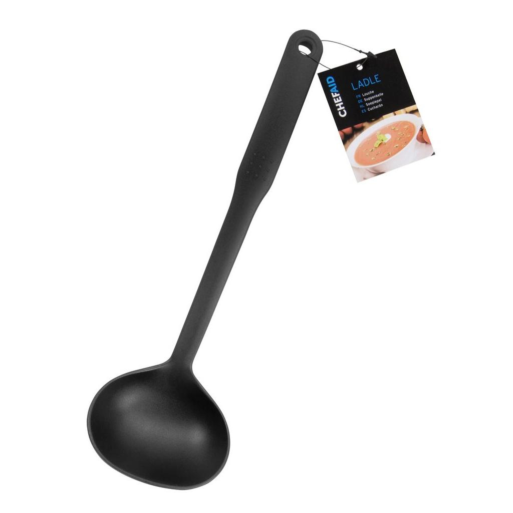 BLACK NYLON LADLE