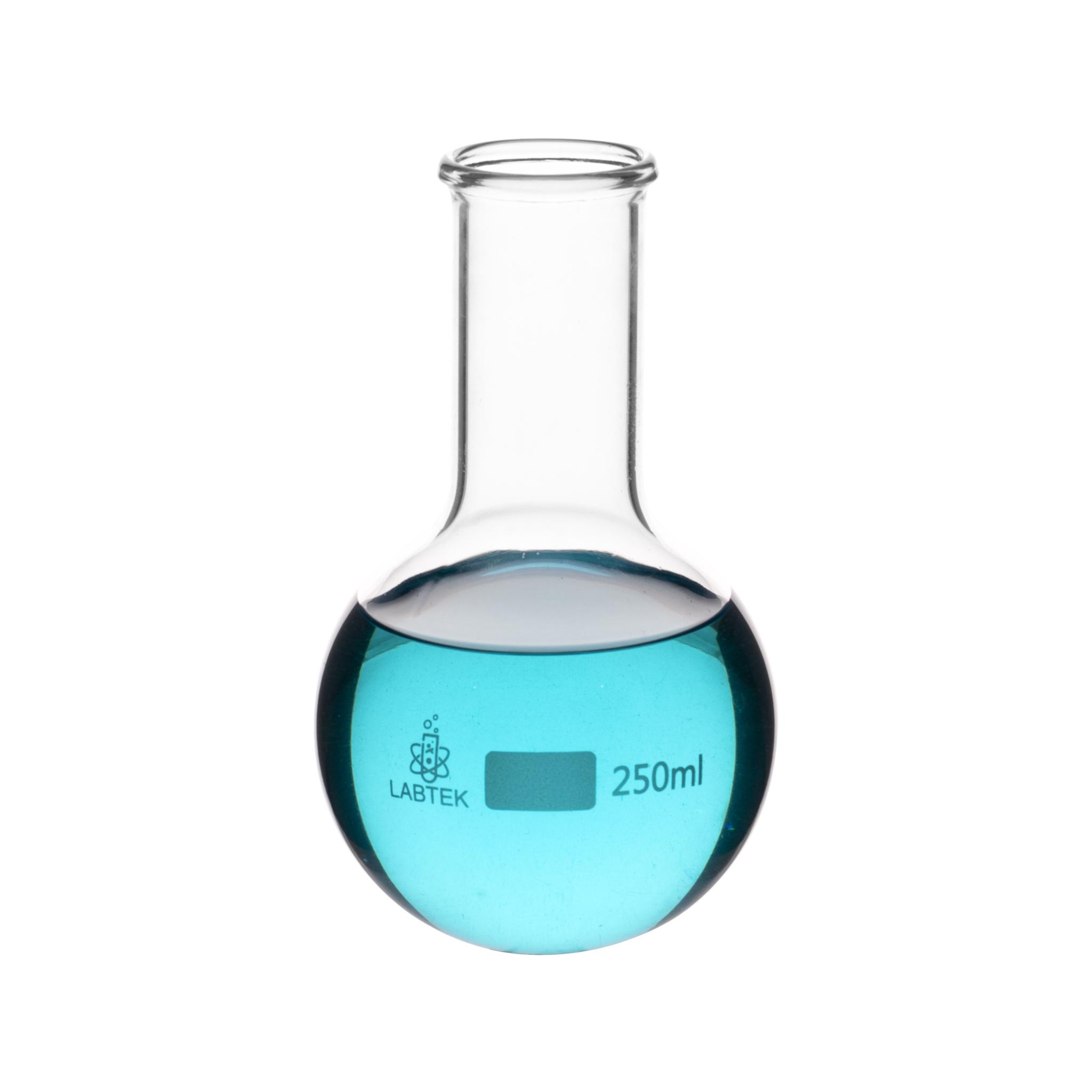 FLASK, FLAT BOTTOM, 250 ML